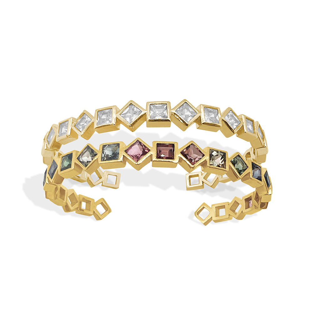 Modern Geometric Cuff– Suzanne Wilson Designs