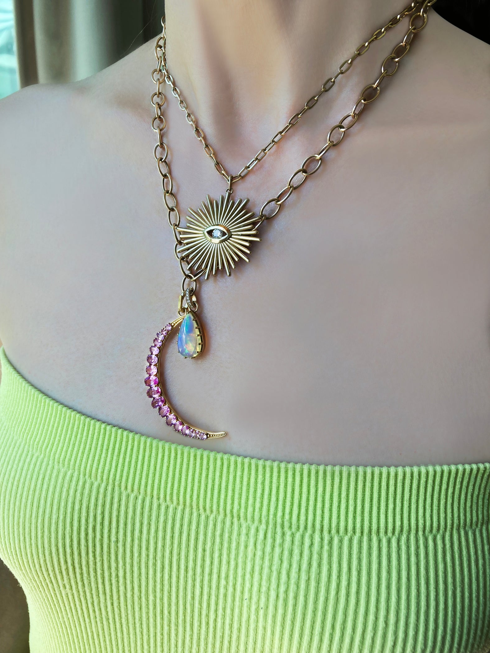 Large Protection Amulet Necklace– Suzanne Wilson Designs